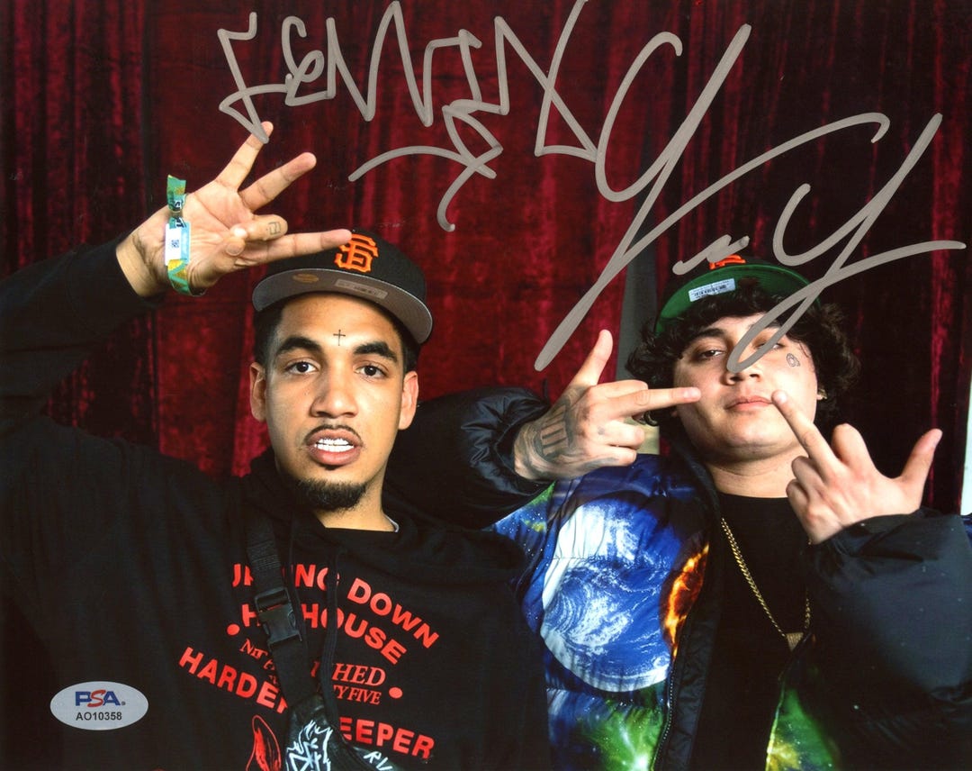 Shoreline Mafia Signed Autographed 8x10 Photo PSA/DNA Authenticated - Etsy