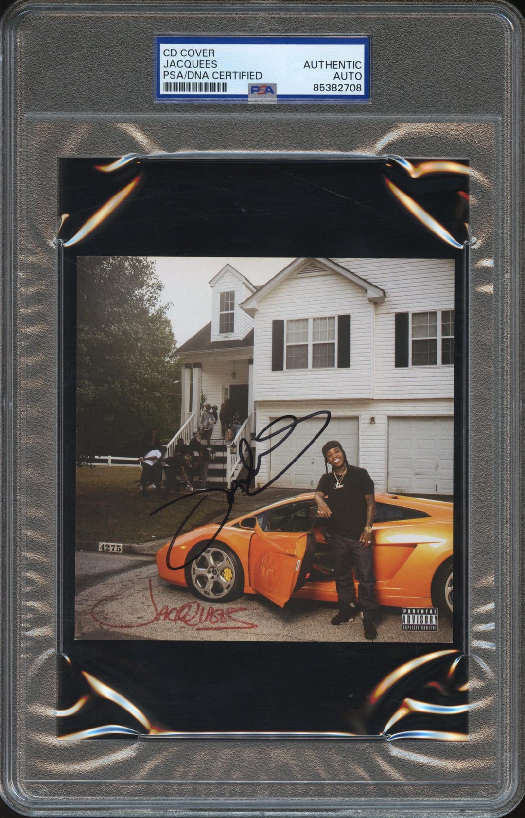 Jacquees Signed Autographed CD Cover "4275" PSA/DNA Authenticated - Etsy