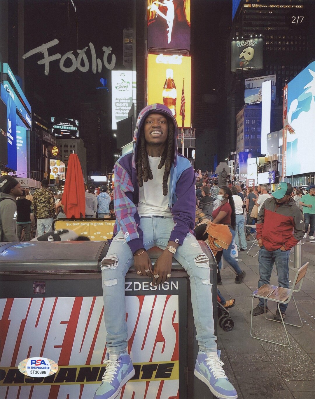 Foolio Signed Autographed 8x10 Photo PSA/DNA Authenticated - Etsy