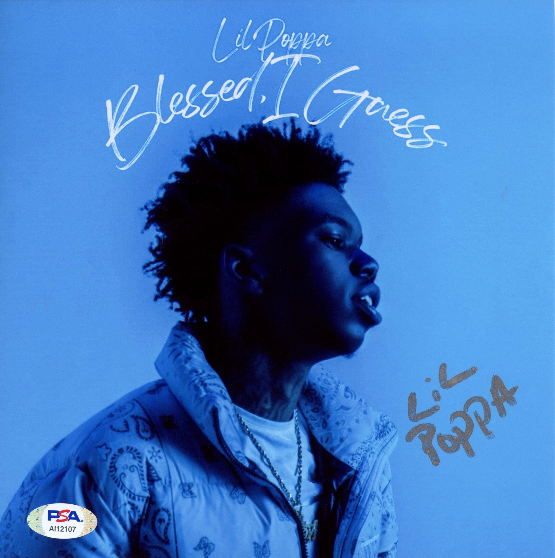 Lil Poppa Signed Autographed 8x8 Photo "blessed I Guess" PSA/DNA ...