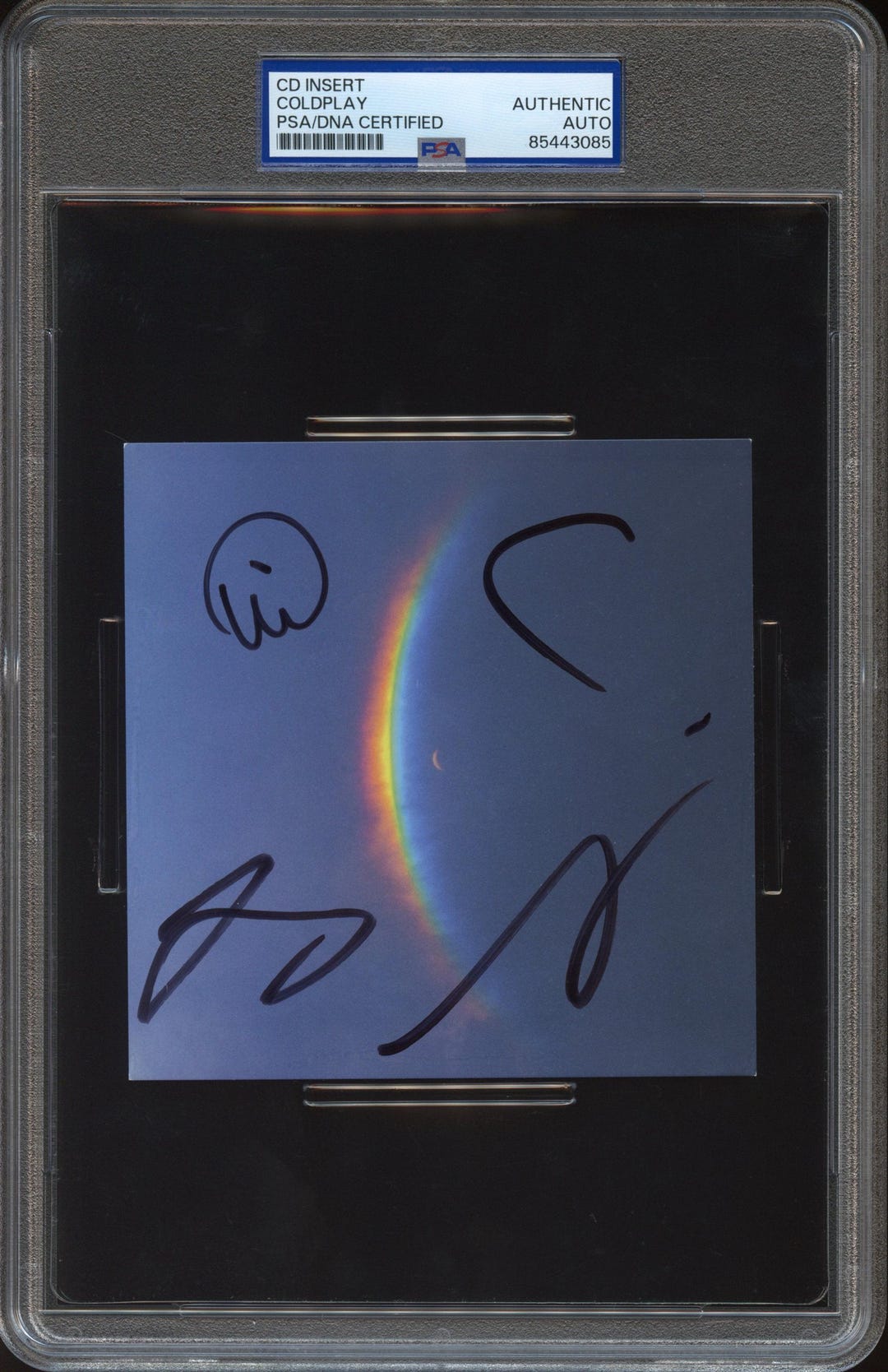 Coldplay Signed Autographed CD Insert “moon Music” PSA/DNA ...