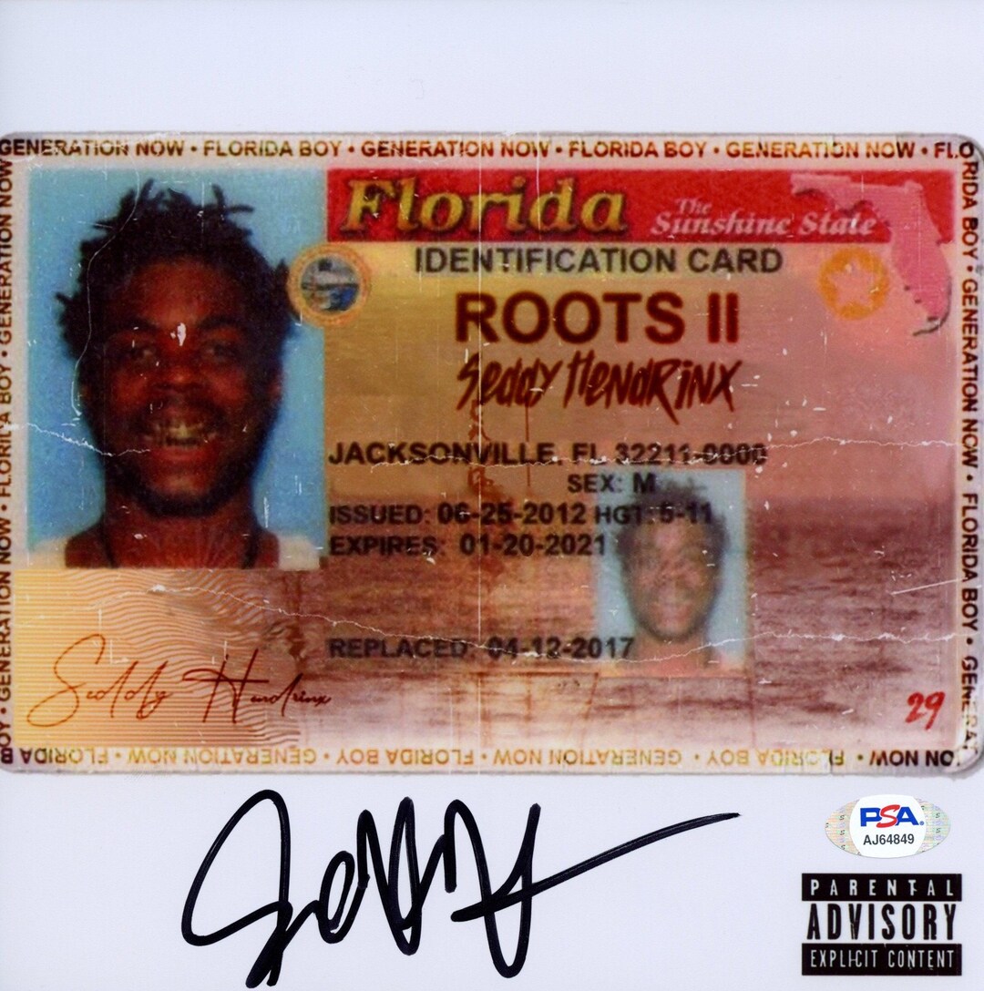 Seddy Hendrix Signed Autographed 8x8 Photo "roots Ii" PSA/DNA ...