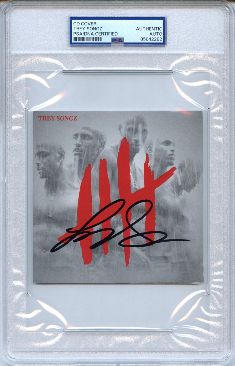 Trey Songz Signed Autographed CD Cover “chapter V” PSA/DNA ...