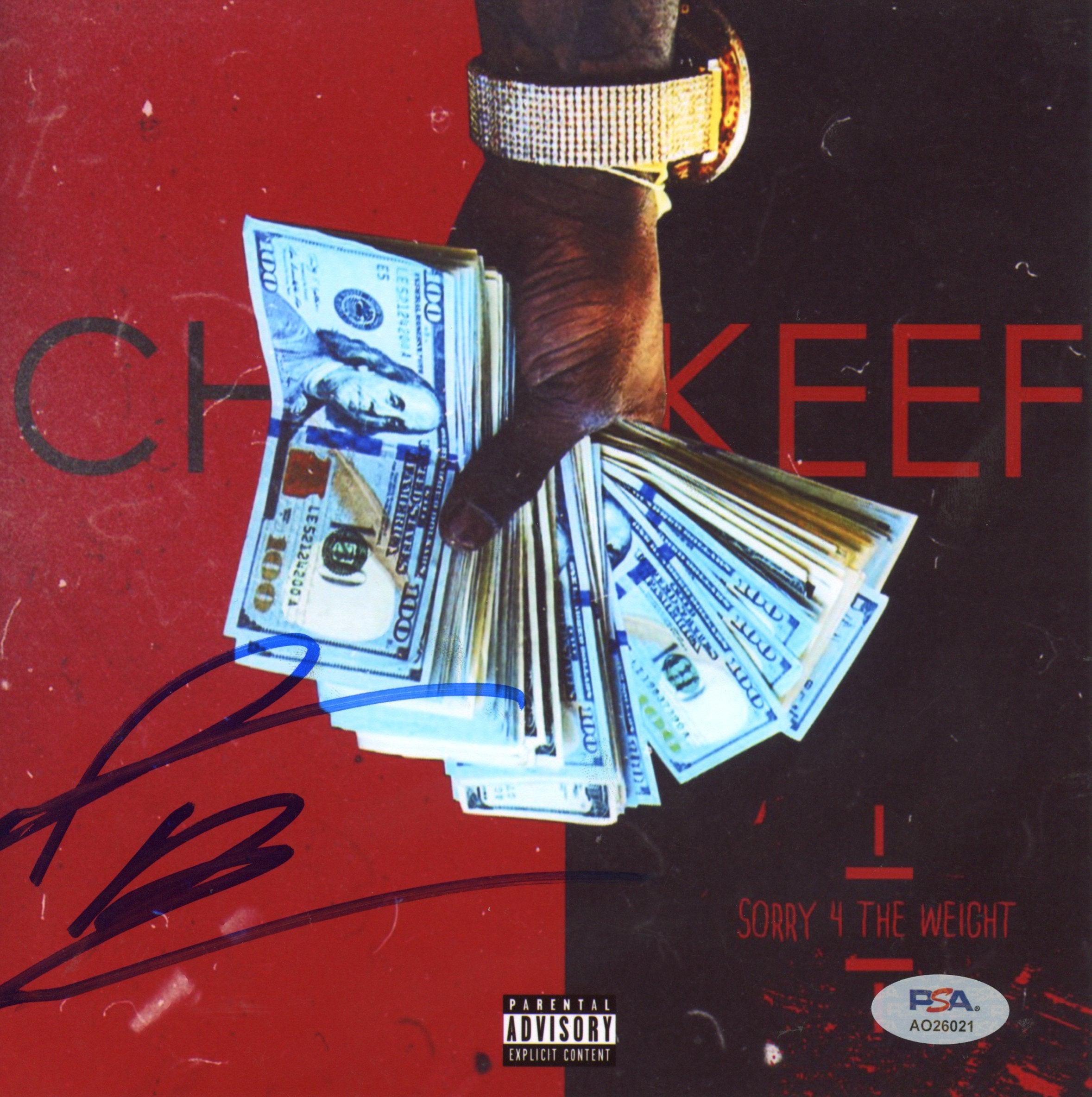Chief Keef Signed Autographed 8x8 Photo "sorry 4 the Weight" PSA/DNA ...