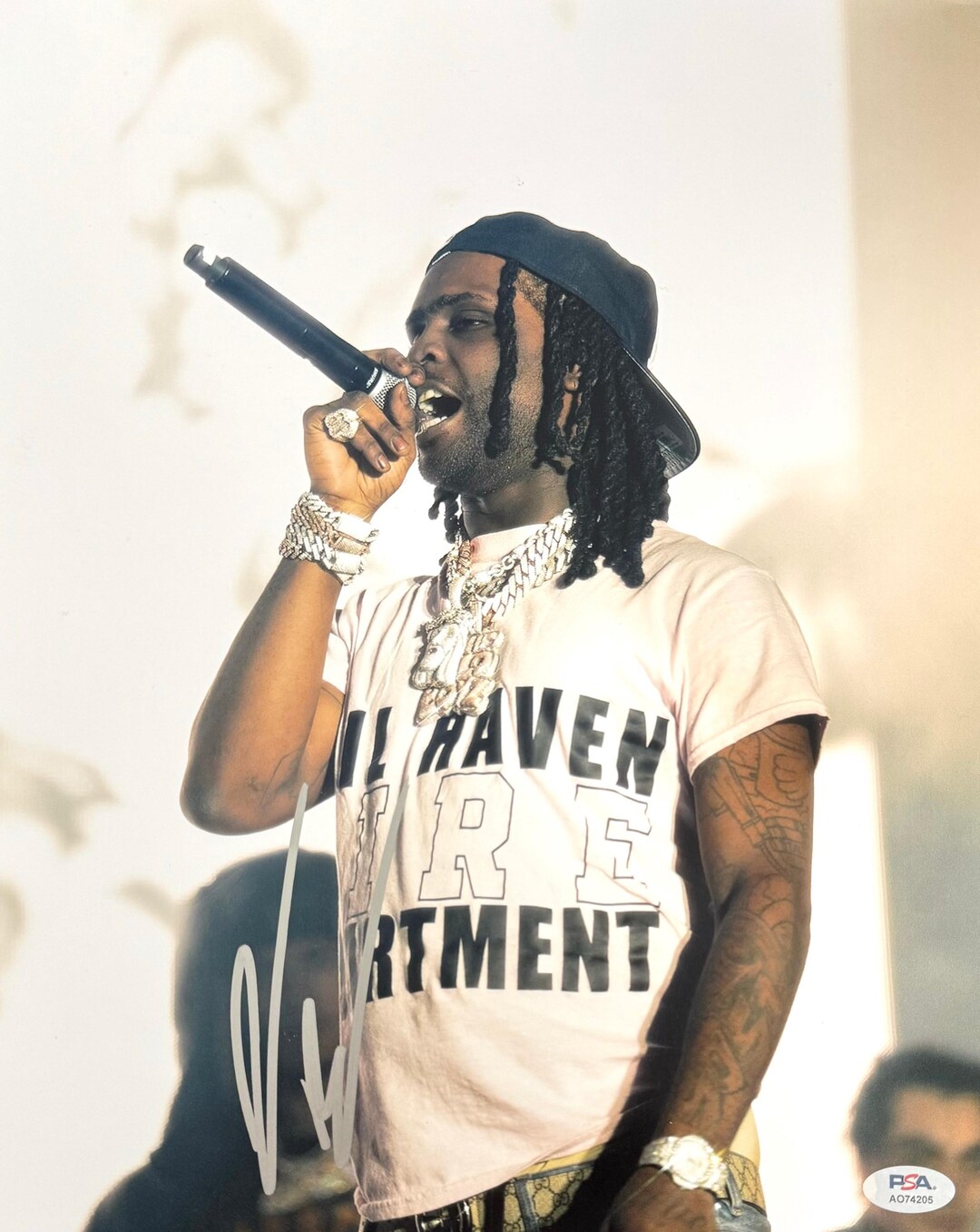 Chief Keef Signed Autographed 11x14 Photo PSA/DNA Authenticated - Etsy