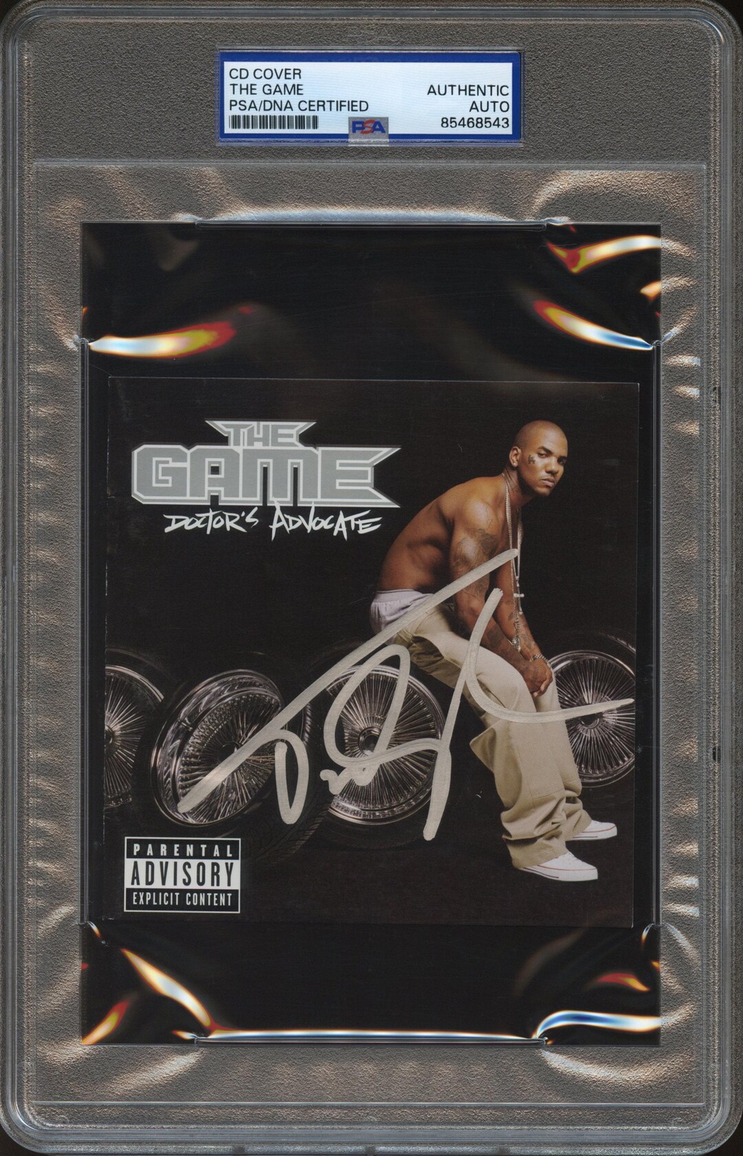 The Game Signed Autographed CD Cover "doctor's Advocate" PSA/DNA ...