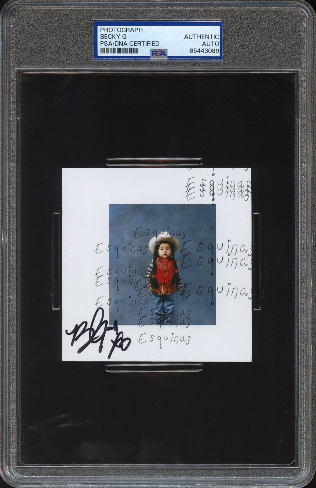 Becky G Signed Autographed CD Insert "esquinas" PSA/DNA Authenticated ...