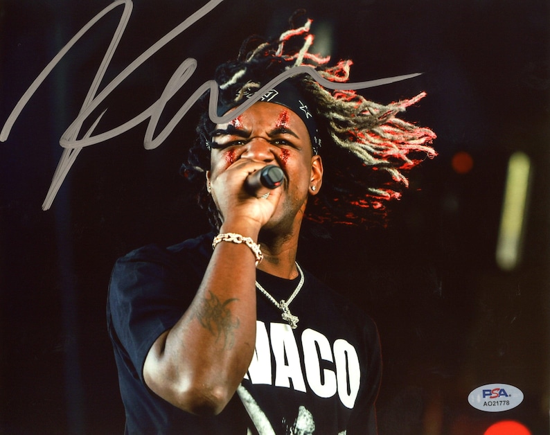 Ken Carson Signed Autographed 8x10 Photo PSA/DNA Authenticated - Etsy