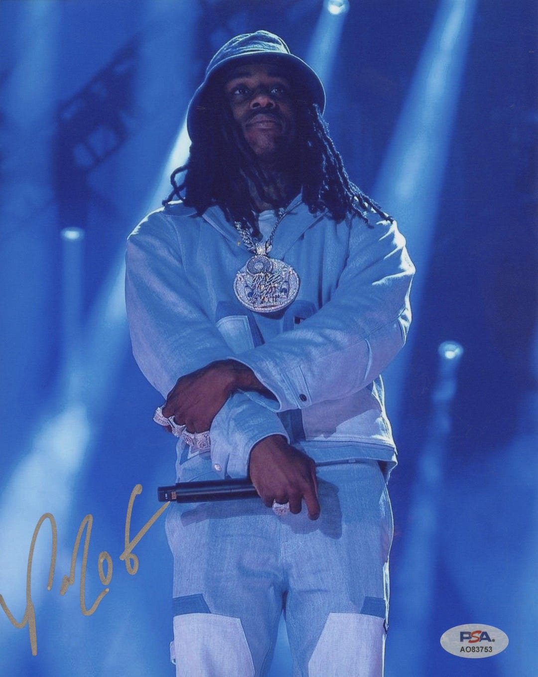 Polo G Signed Autographed 8x10 PSA/DNA Authenticated - Etsy