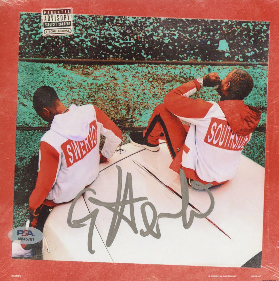 G Herbo Signed Autographed 8x8 Photo “swervo” PSA/DNA Authenticated - Etsy