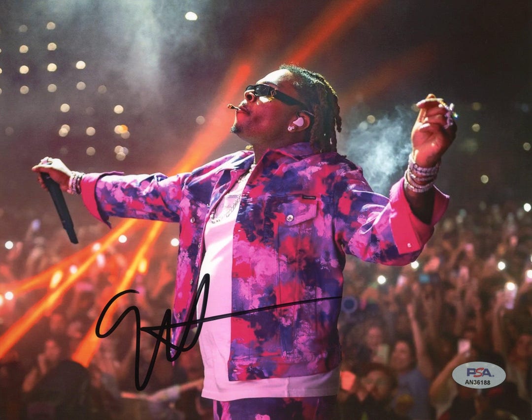 Gunna Signed Autographed 8x10 Photo PSA/DNA Authenticated - Etsy