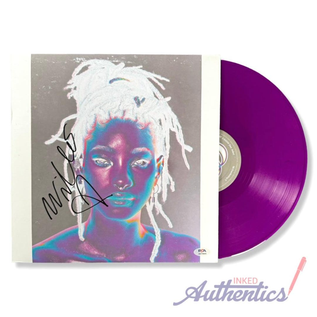 Willow Signed Autographed Vinyl LP “willow ” PSA/DNA Authenticated - Etsy