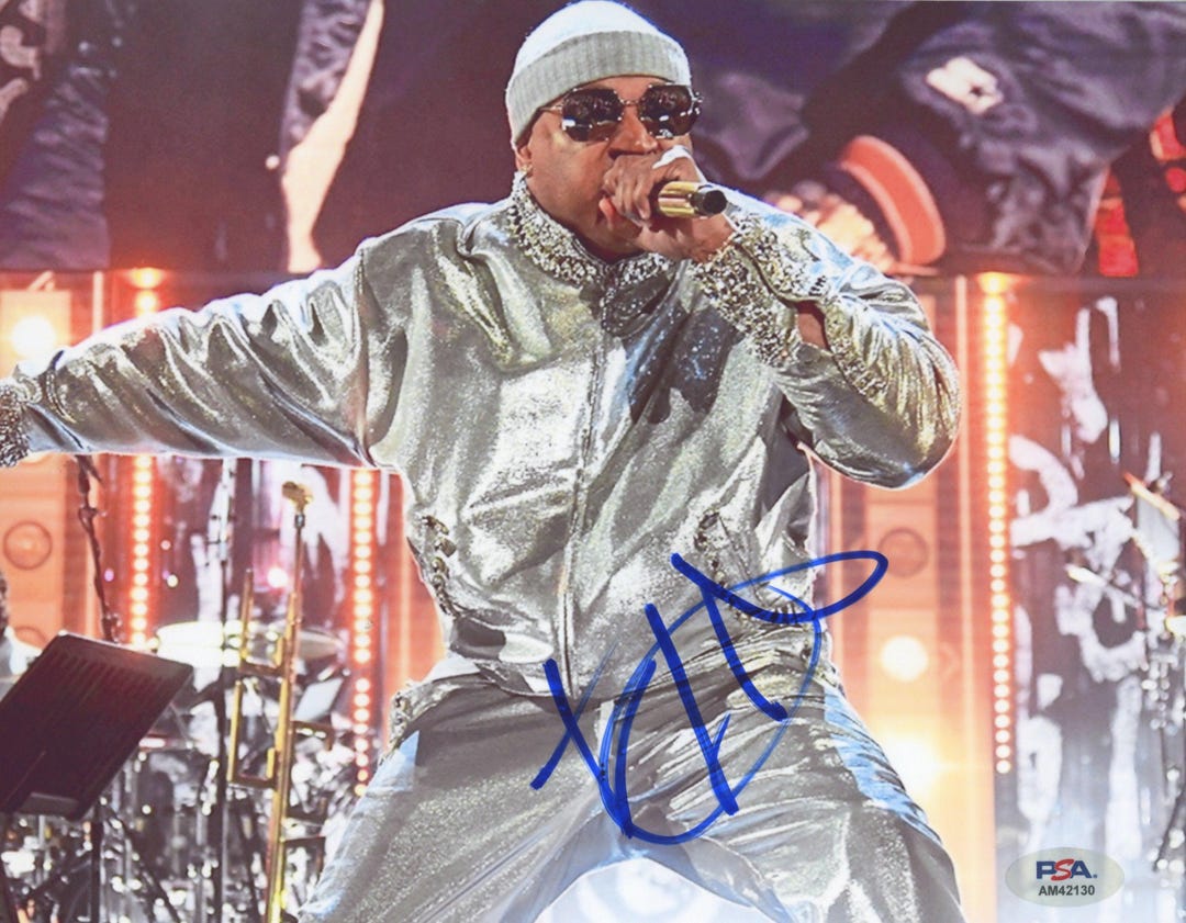 L.L. Cool J Signed Autographed 8x10 Photo PSA/DNA Authenticated - Etsy