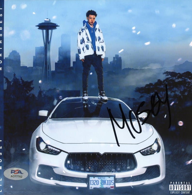 Lil Mosey Signed Autographed 8x8 Photo “northsbest” PSA/DNA Authenticated - Etsy