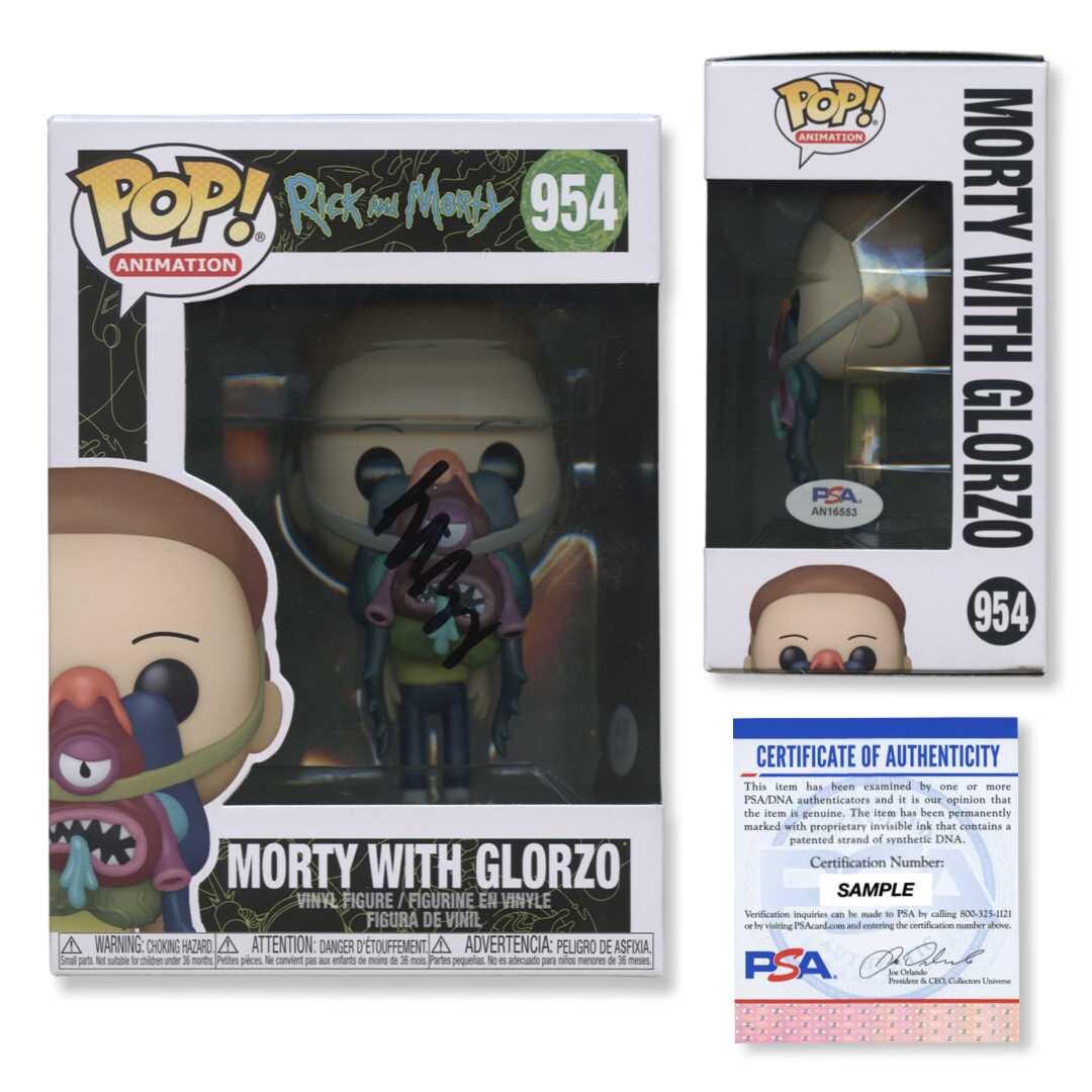 Soulja Boy Signed Autographed Funko Pop #954 Morty With Glorzo PSA/DNA ...