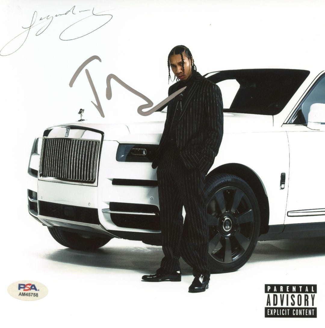 Tyga Signed Autographed 8x8 Photo "legendary" PSA/DNA Authenticated - Etsy