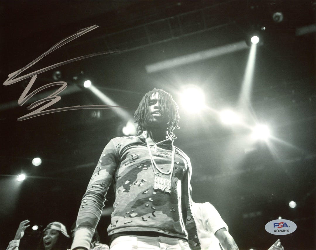 Chief Keef Signed Autographed 8x10 Photo PSA/DNA Authenticated - Etsy