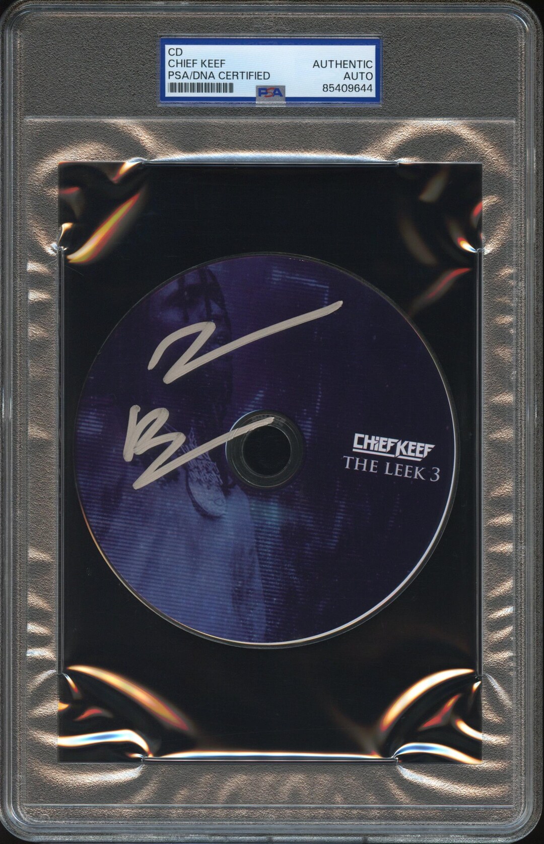Chief Keef Signed Autographed CD “the Leek (vol.3)” PSA/DNA ...