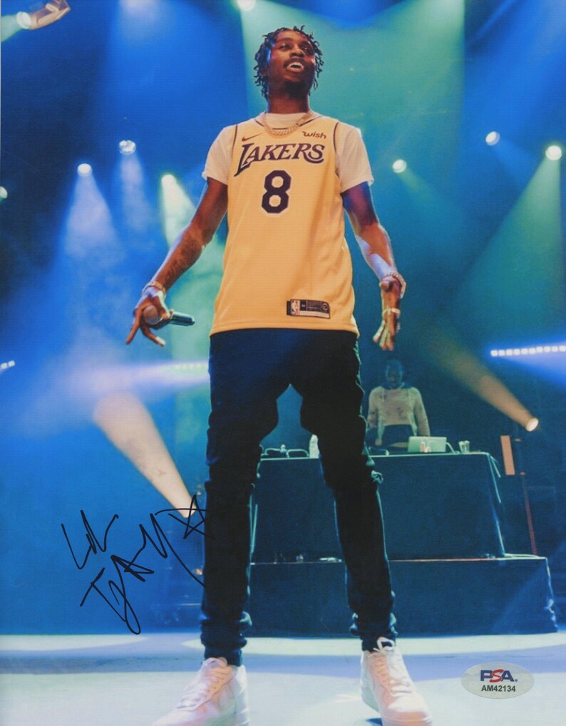 Lil Tjay Signed Autographed 8x10 Photo PSA/DNA Authenticated - Etsy