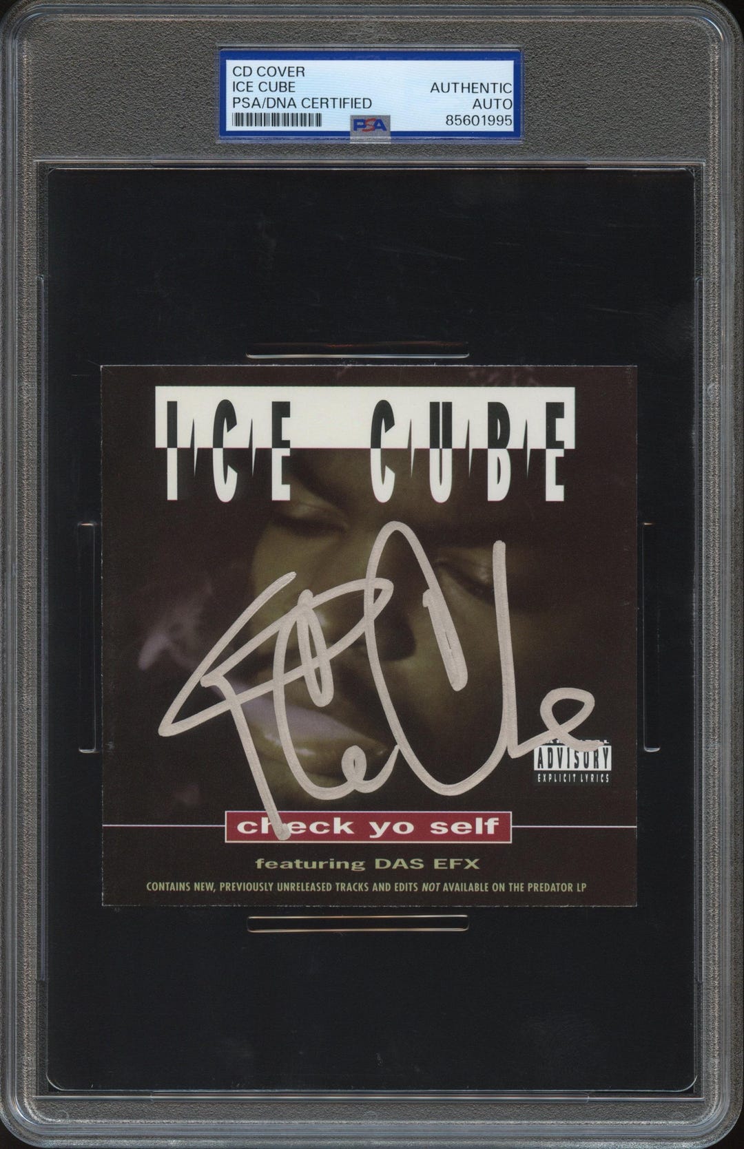 Ice Cube Signed Autographed CD Cover “check Yo Self” PSA/DNA ...