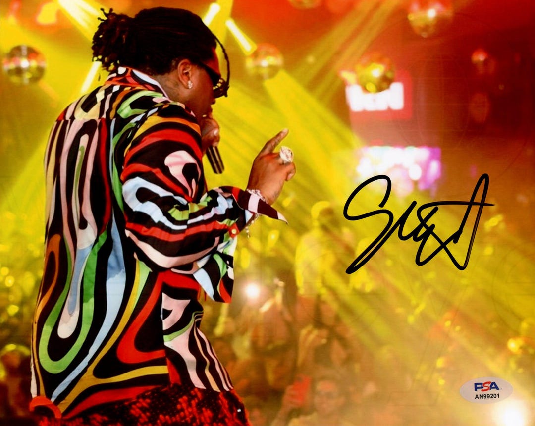 Gunna Signed Autographed 8x10 Photo PSA/DNA Authenticated - Etsy