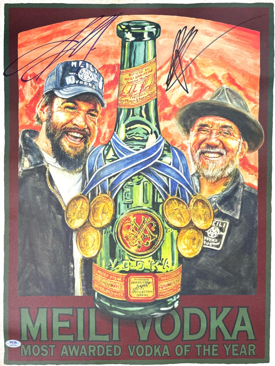 Jason Momoa & Blaine Halvorson Signed Autographed 18x24 Poster PSA/DNA ...