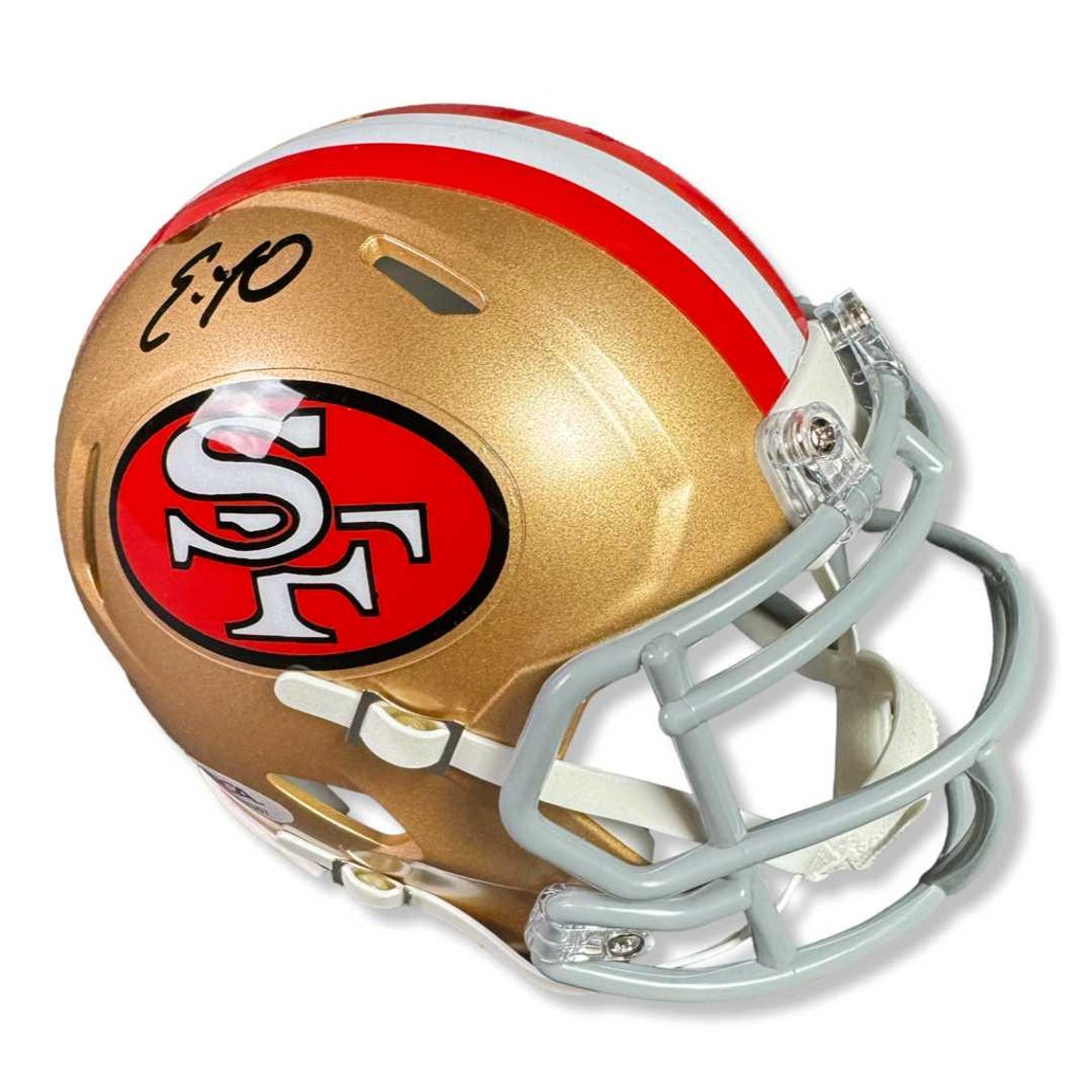 E-40 Signed Autographed San Francisco 49ers Mini Helmet PSA/DNA ...