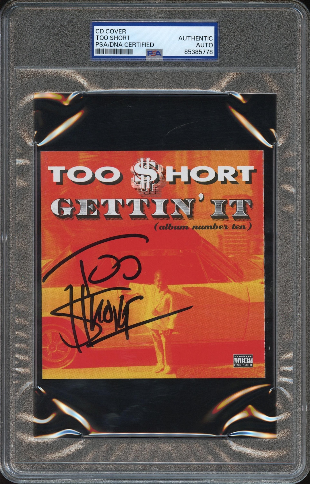 Too Short Signed Autographed CD Cover “gettin' It” PSA/DNA ...