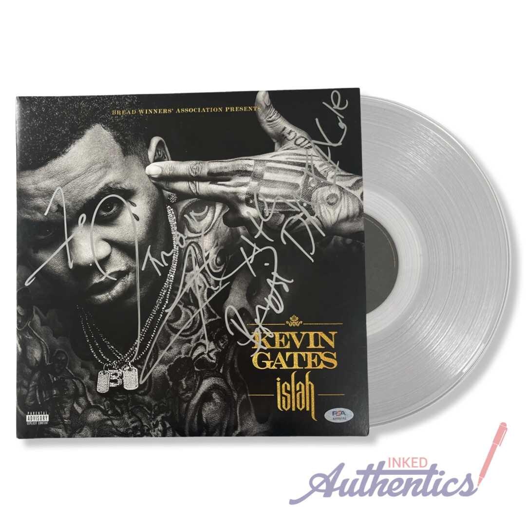 Kevin Gates Signed Autographed Vinyl LP "islah" PSA/DNA Authenticated ...