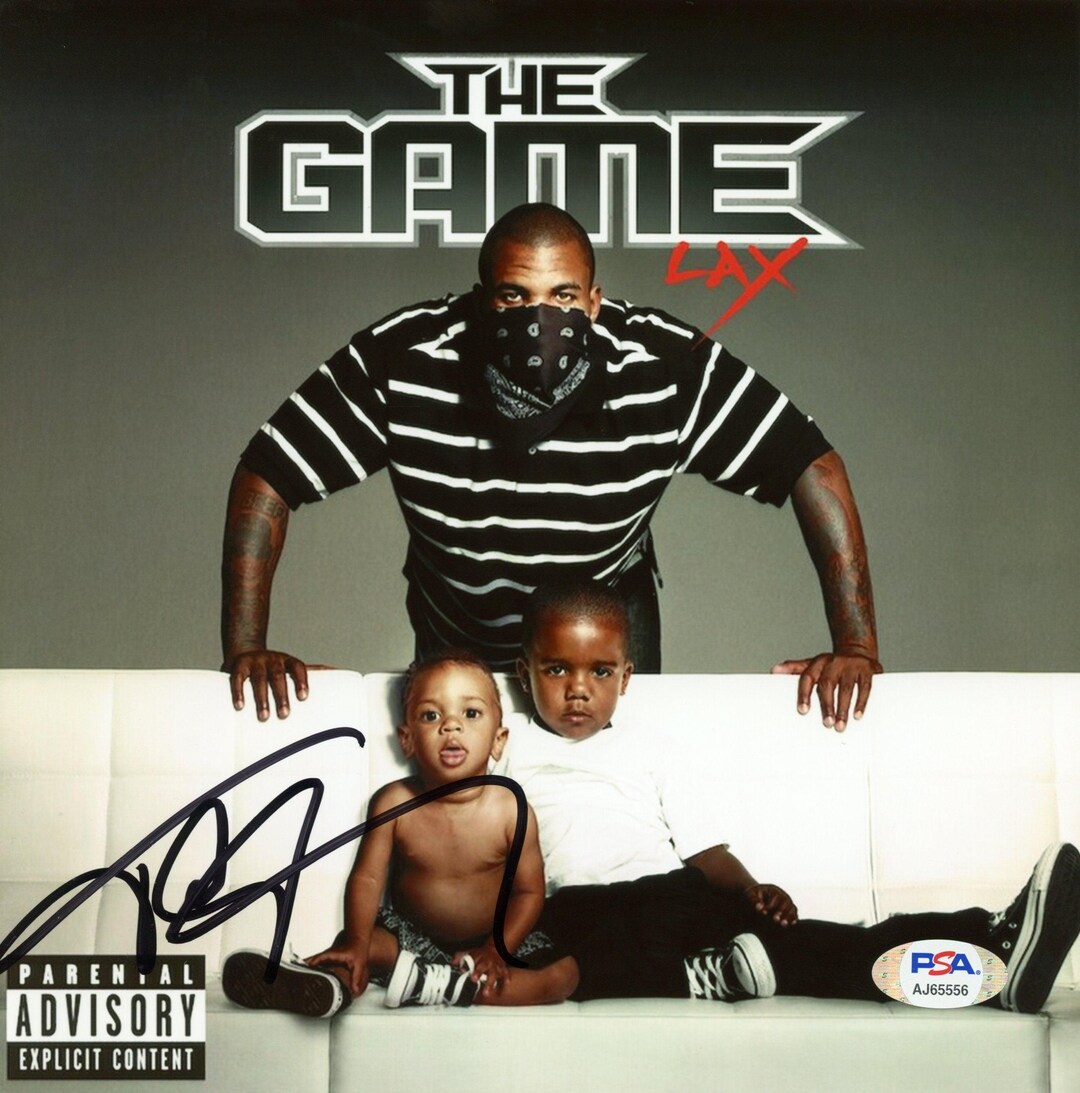 The Game Signed Autographed 8x8 Photo "lax" PSA/DNA Authenticated - Etsy