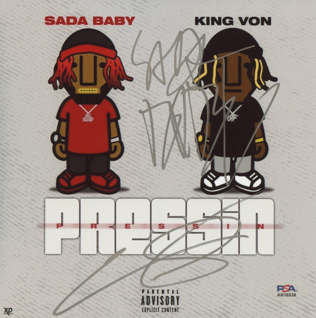 Sada Baby Signed Autographed 8x8 Photo "pressin" PSA/DNA Authenticated ...