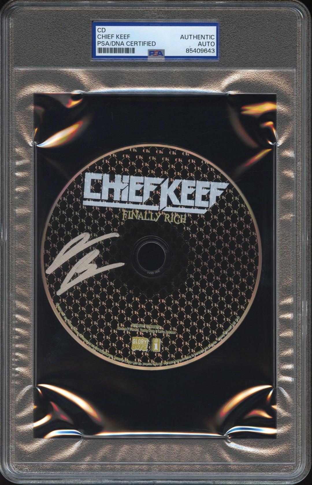 Chief Keef Signed Autographed CD “finally Rich” PSA/DNA Authenticated ...