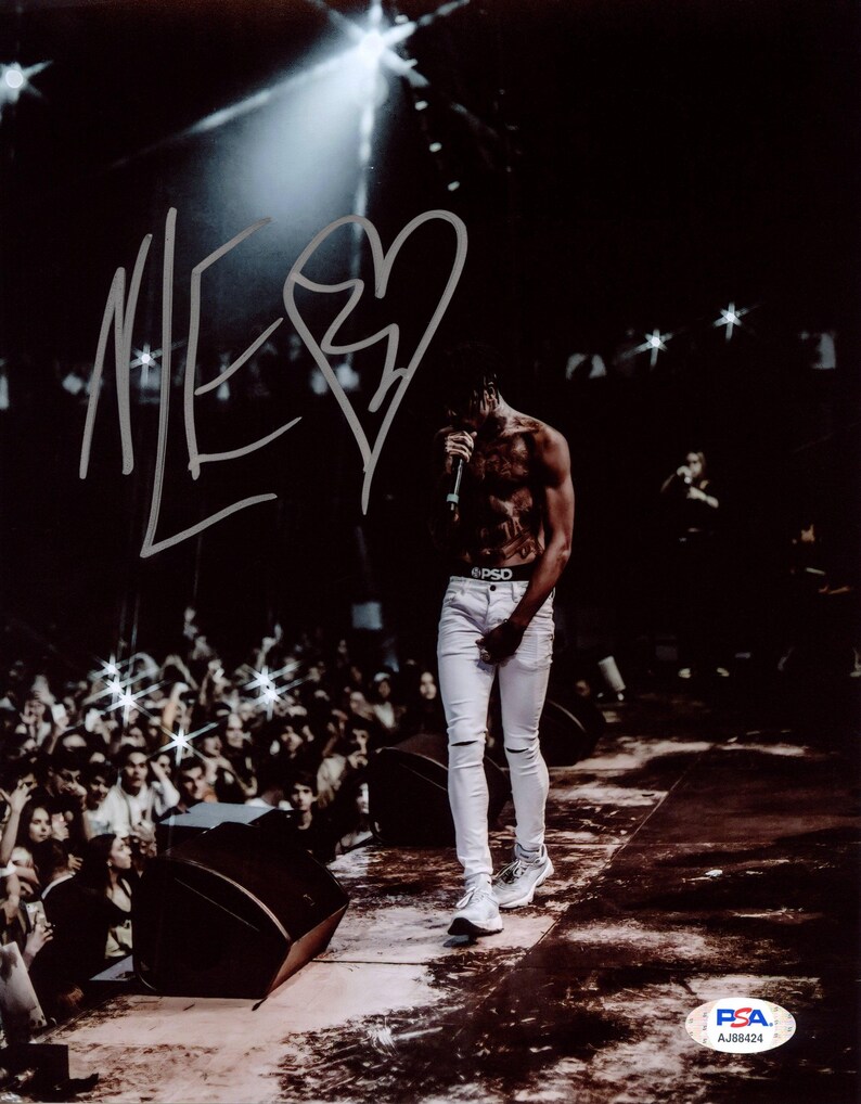 NLE Choppa Signed Autographed 8x10 Photo PSA/DNA Authenticated - Etsy