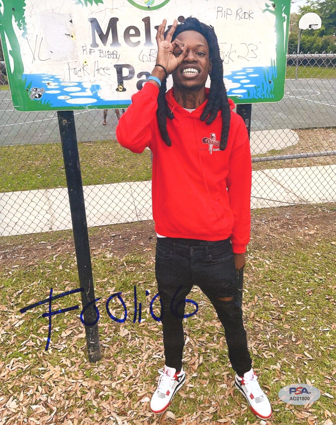 Foolio Signed Autographed 8x10 Photo PSA/DNA Authenticated - Etsy