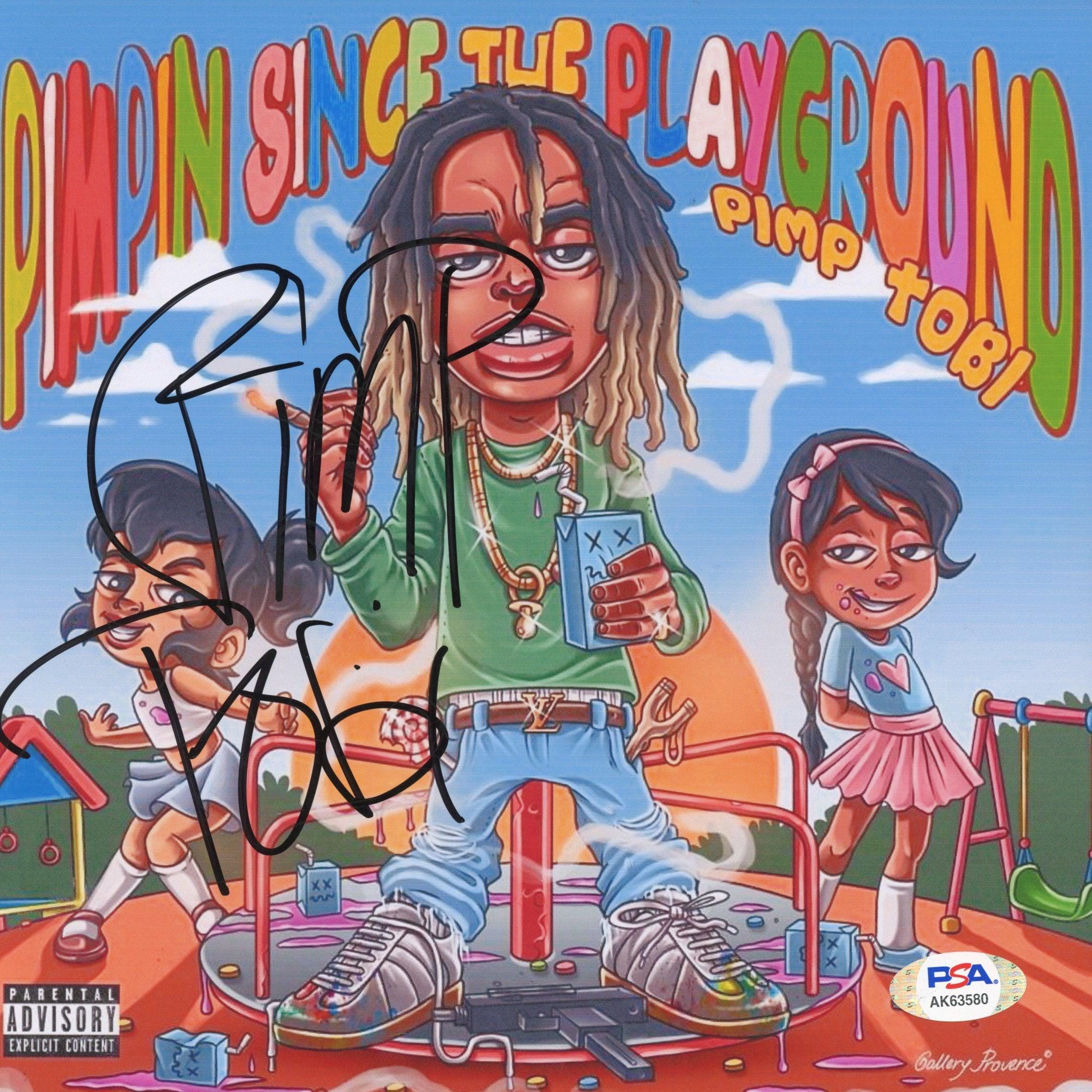 Pimp Tobi Signed Autographed 8x8 Photo "pimpin Since the Playground" PSA/DNA Authenticated - Etsy