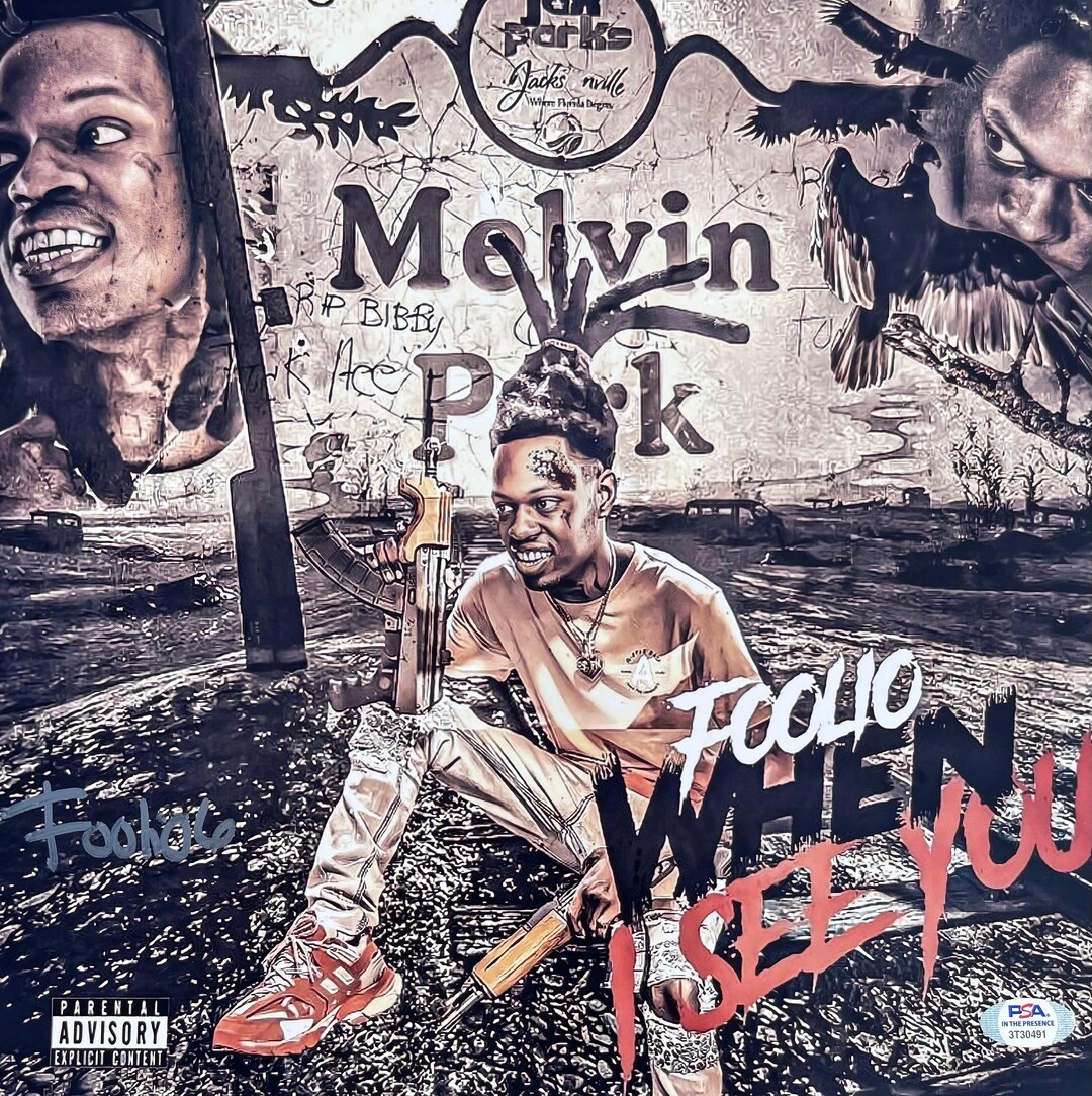 Foolio Signed Autographed 12x12 Photo "when I See You" PSA/DNA ...