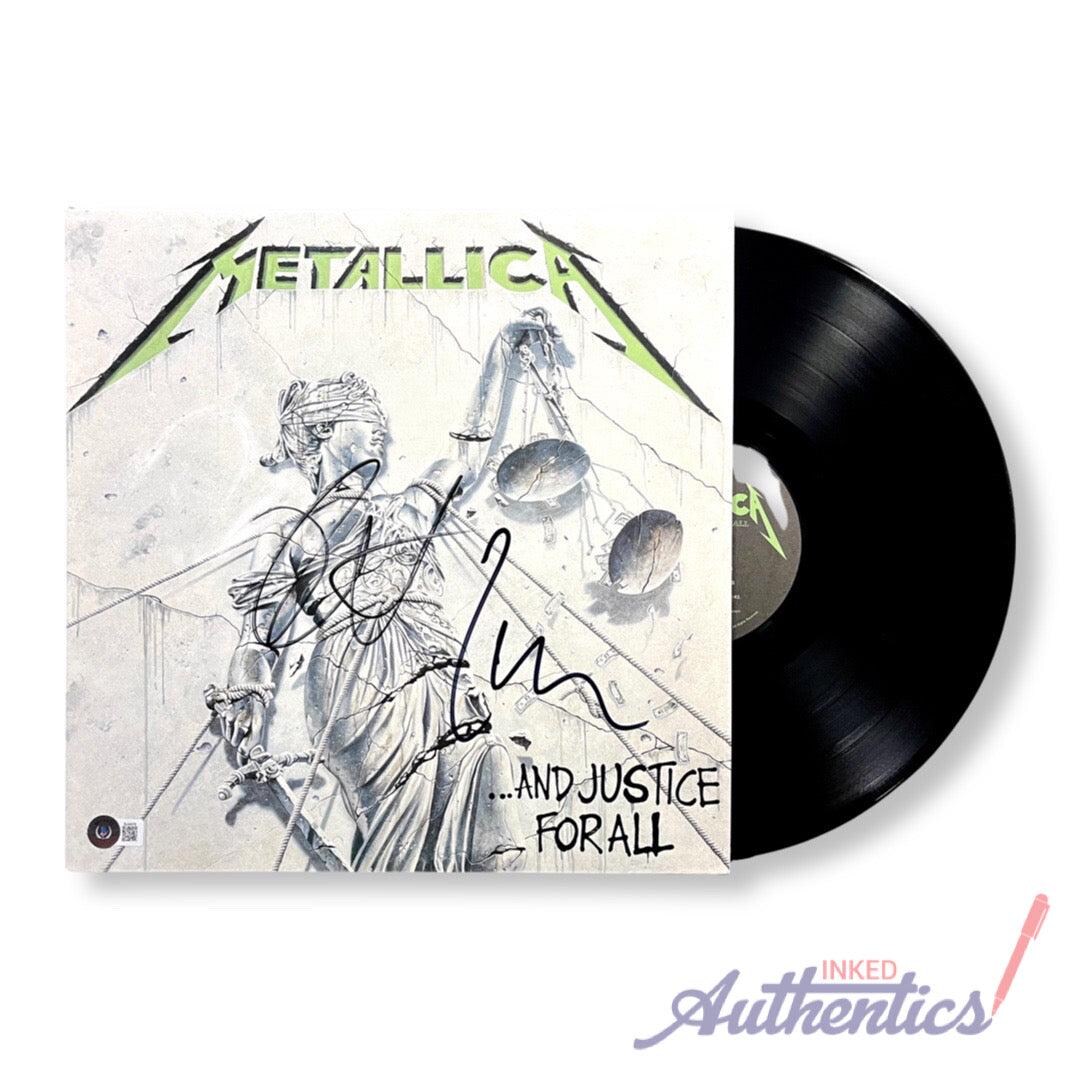 Metallica Signed Autographed Vinyl LP “…and Justice for All” Metallica ...