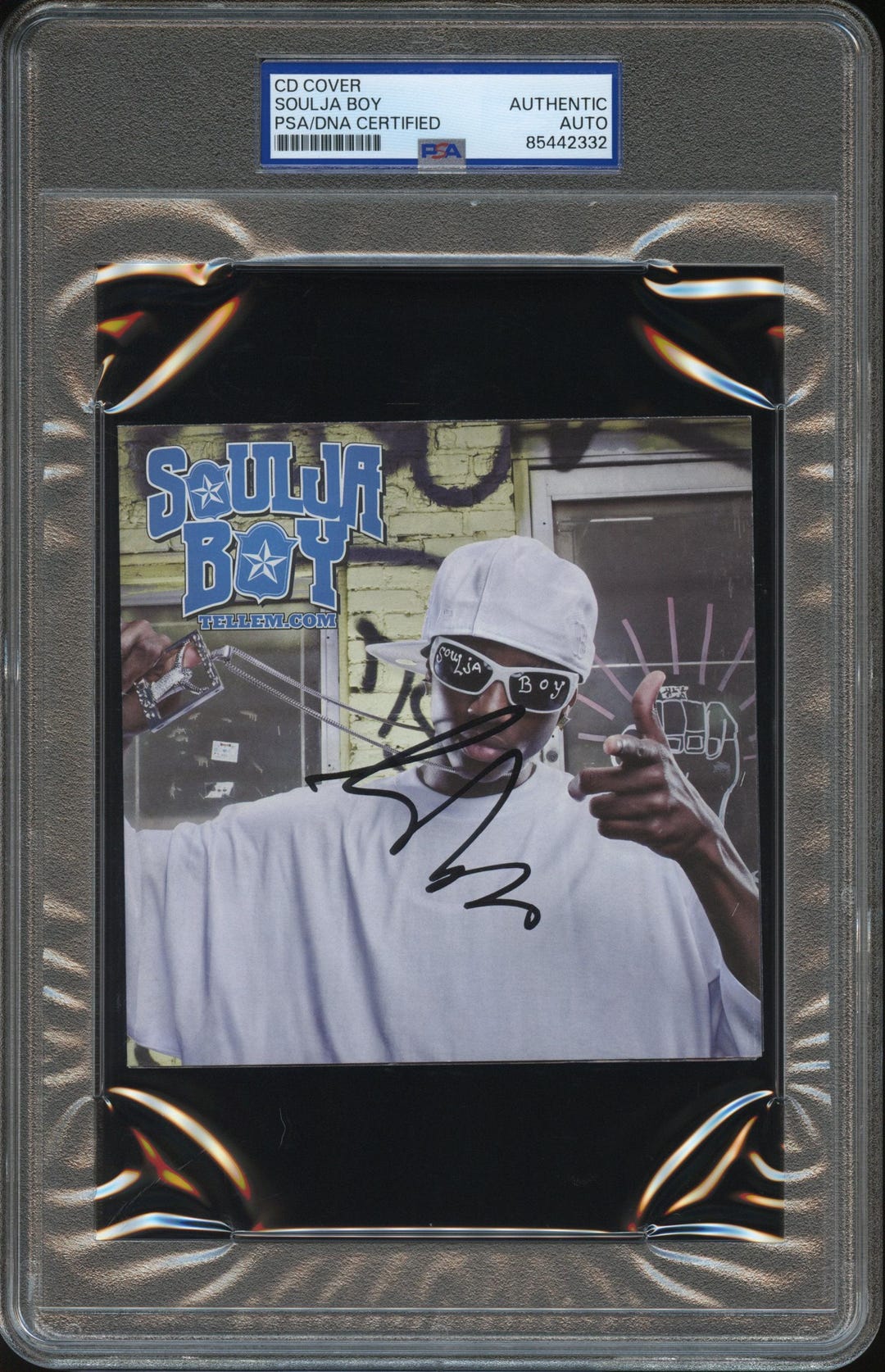 Soulja Boy Signed Autographed CD Cover "souljaboytellem.com" PSA/DNA Authenticated - Etsy
