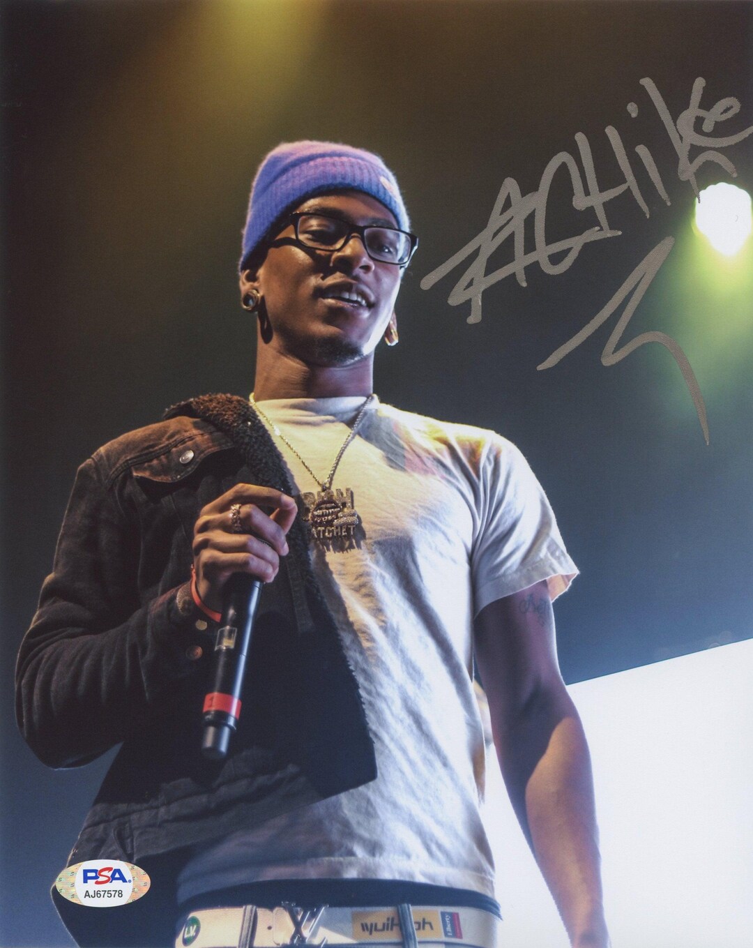 Azchike Signed Autographed 8x10 Photo PSA/DNA Authenticated - Etsy
