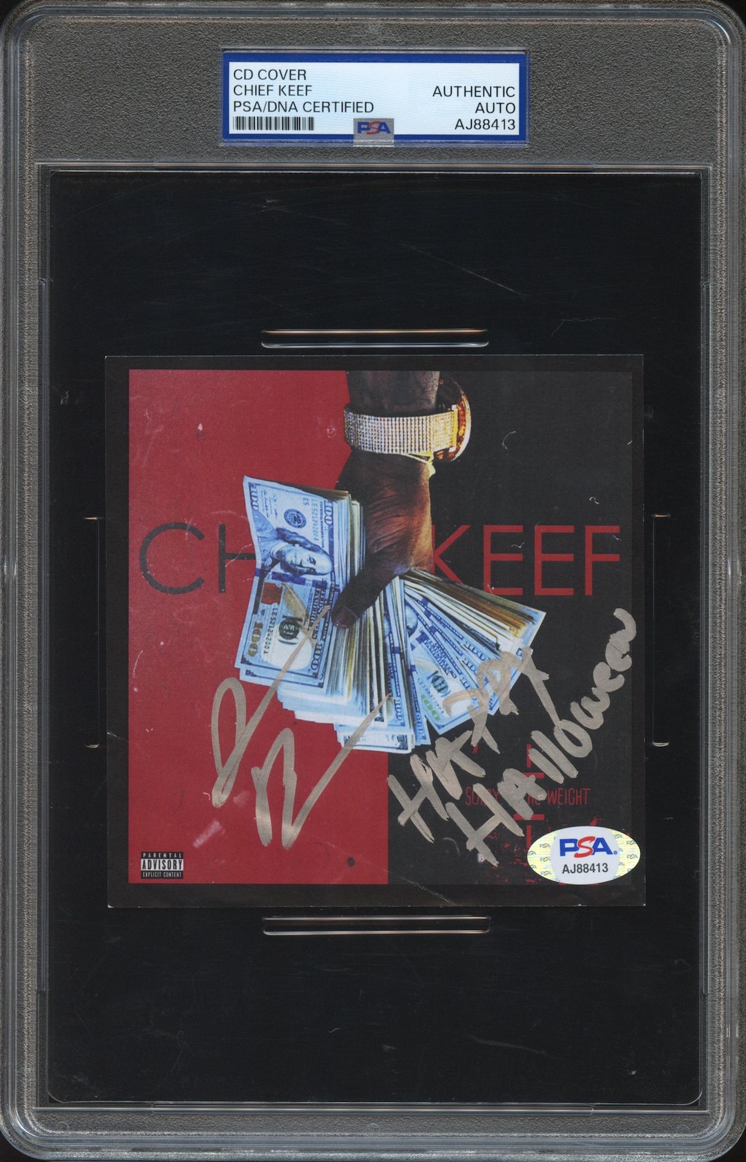 Chief Keef Signed Autographed CD Cover “sorry 4 the Weight” PSA/DNA ...