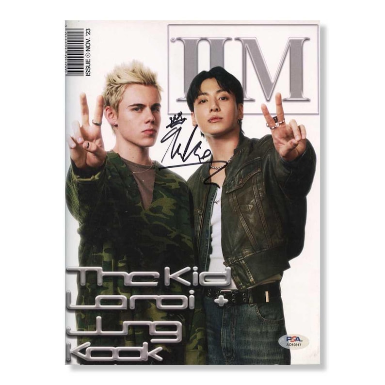 The Kid Laroi Signed Autographed Too Much Magazine PSA/DNA ...