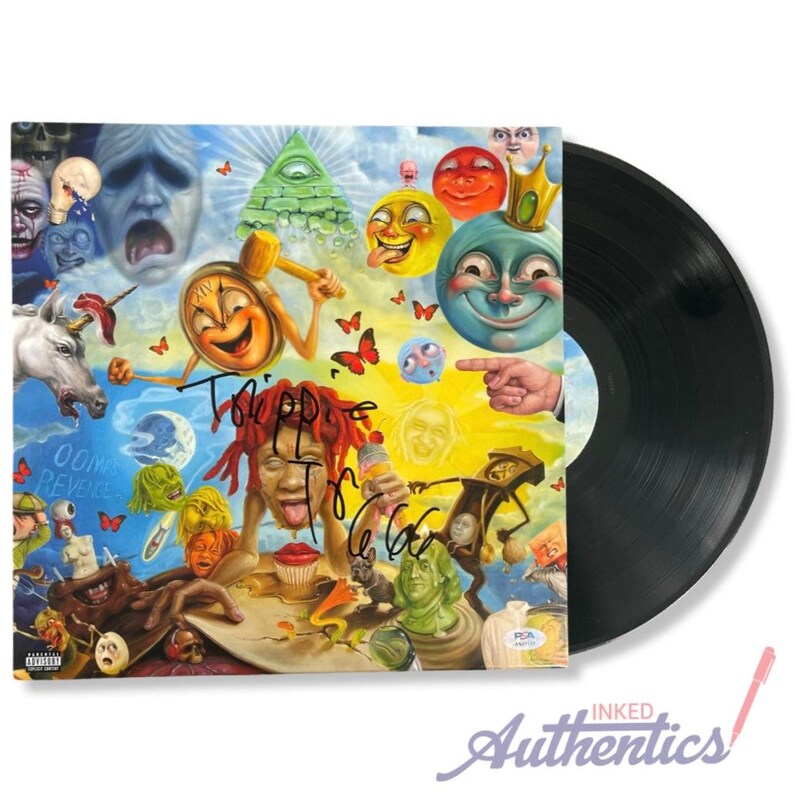 Trippie Redd Signed Autographed Vinyl LP "life's A Trip" Psa/dna ...