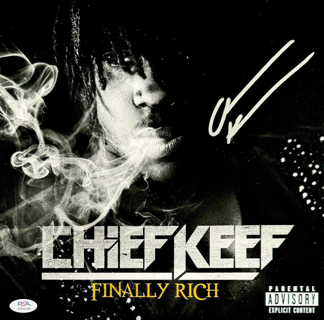 Chief Keef Signed Autographed 12x12 Photo "finally Rich" PSA/DNA ...