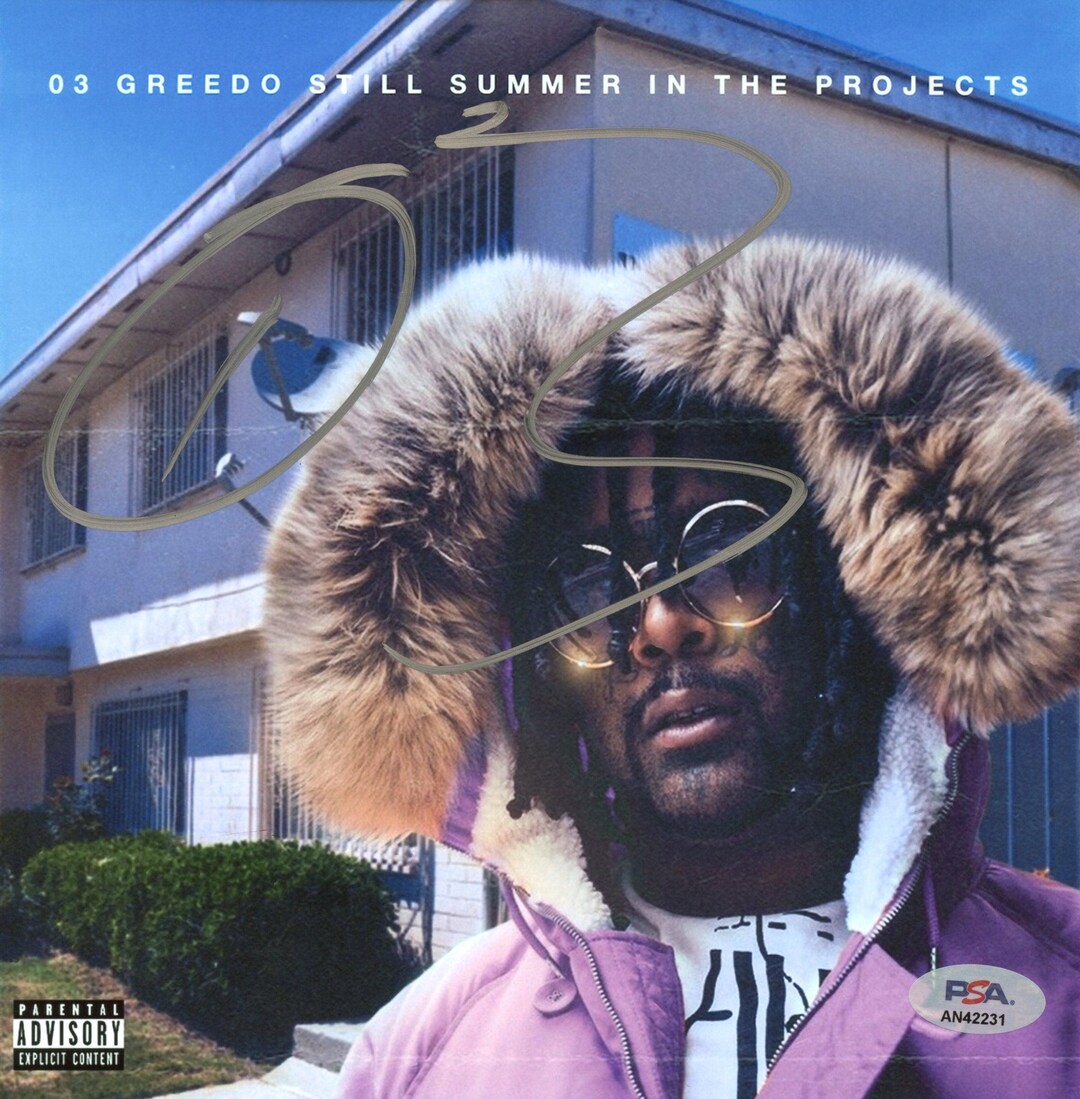 03 Greedo Signed Autographed 8x8 Photo “still Summer in the Projects ...