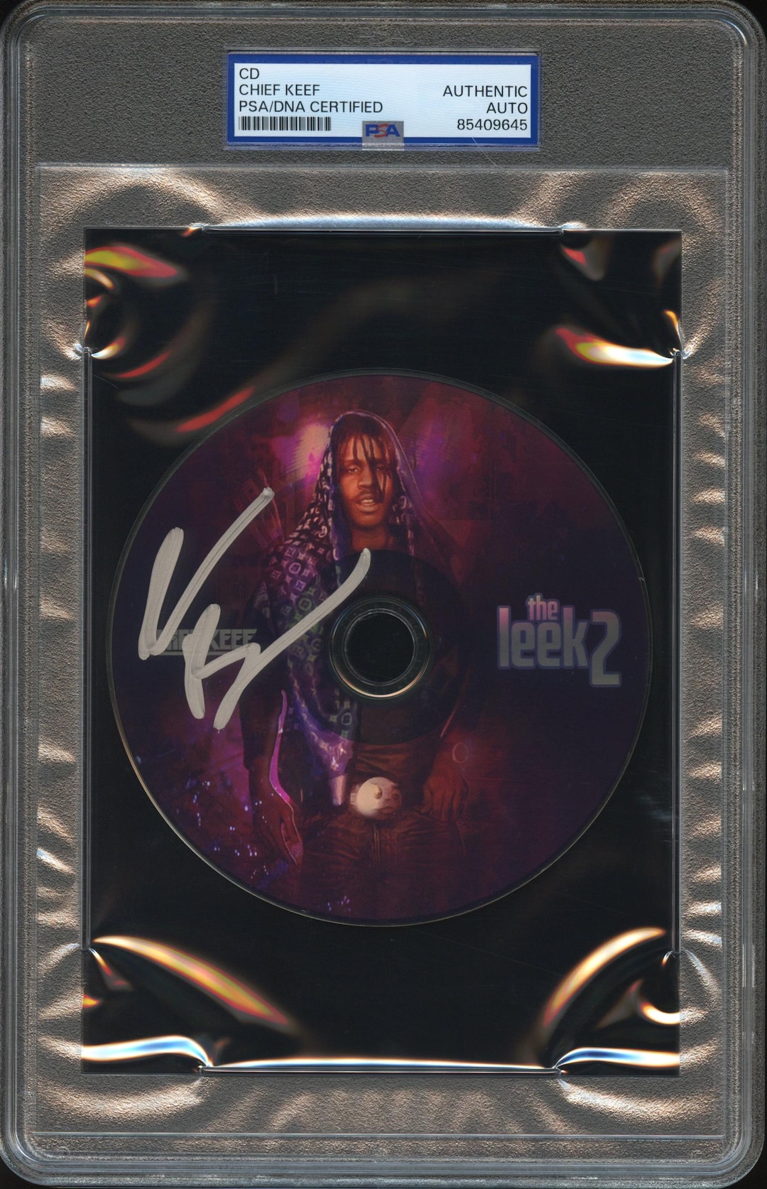 Chief Keef Signed Autographed CD “the Leek (vol.2)” PSA/DNA ...