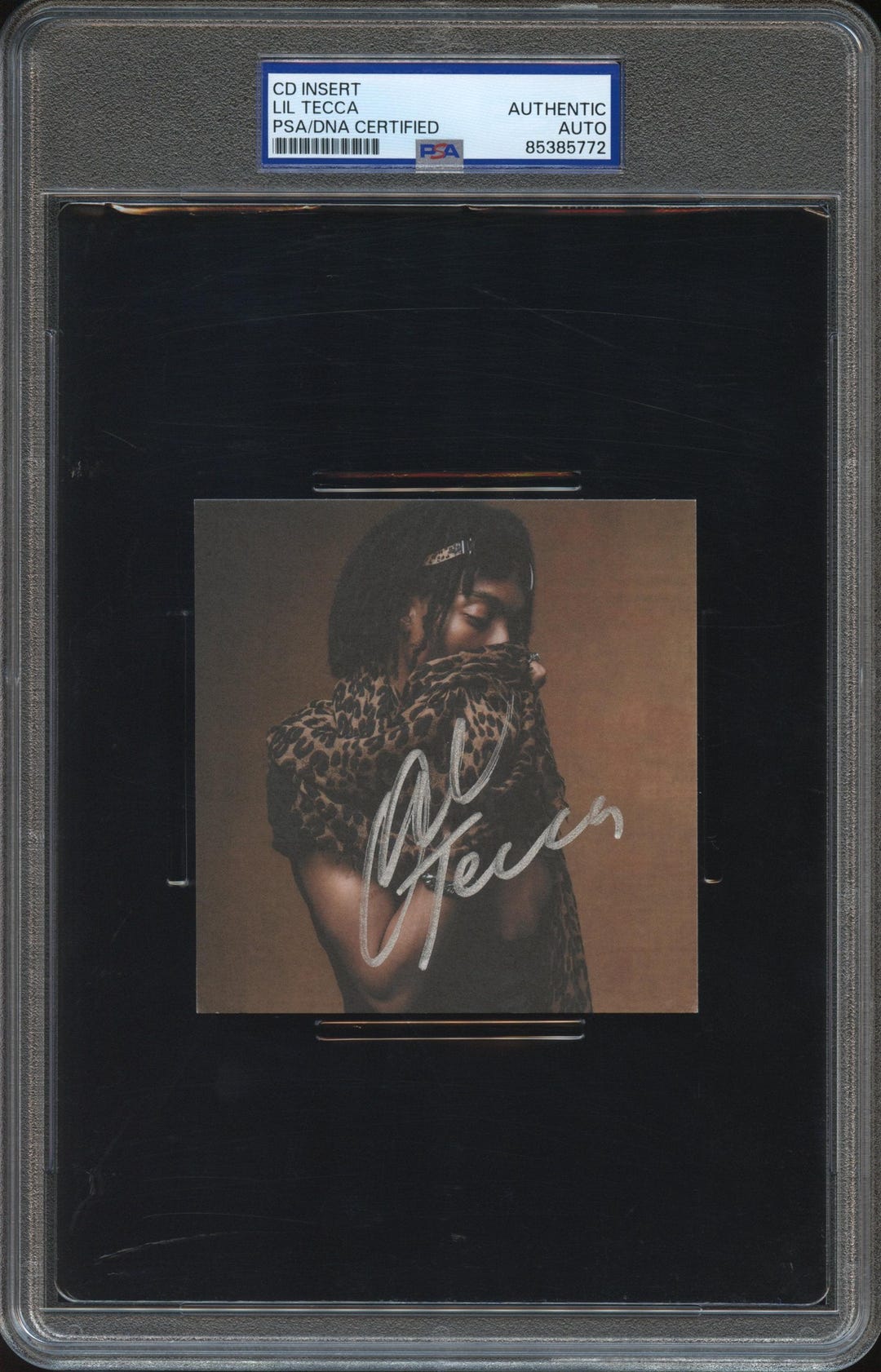 Lil Tecca Signed Autographed CD Insert “plan A” PSA/DNA Authenticated ...
