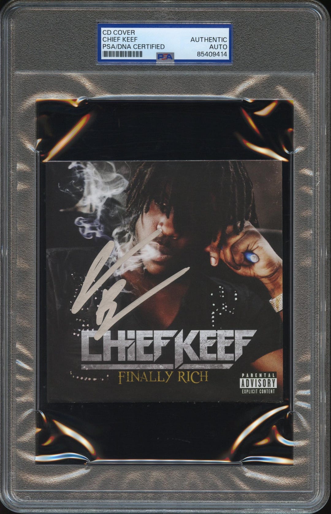 Chief Keef Signed Autographed CD Cover “finally Rich” PSA/DNA ...