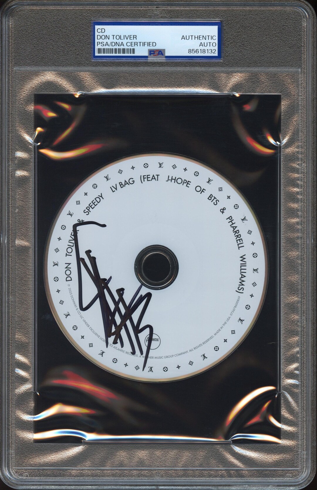 Don Toliver Signed Autographed CD “LV Bag” Psa/dna Authenticated - Etsy