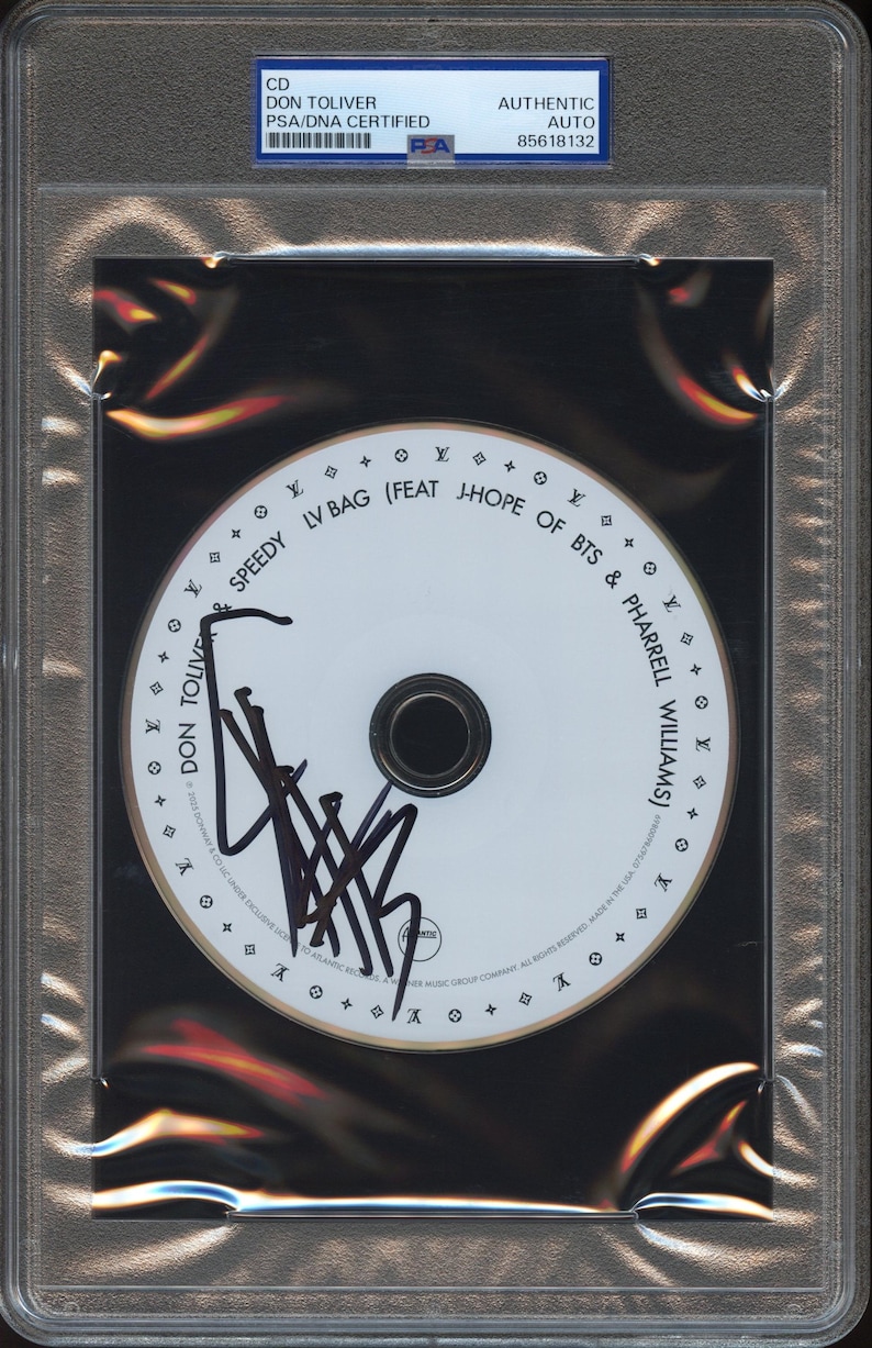 Don Toliver Signed Autographed CD “LV Bag” Psa/dna Authenticated - Etsy
