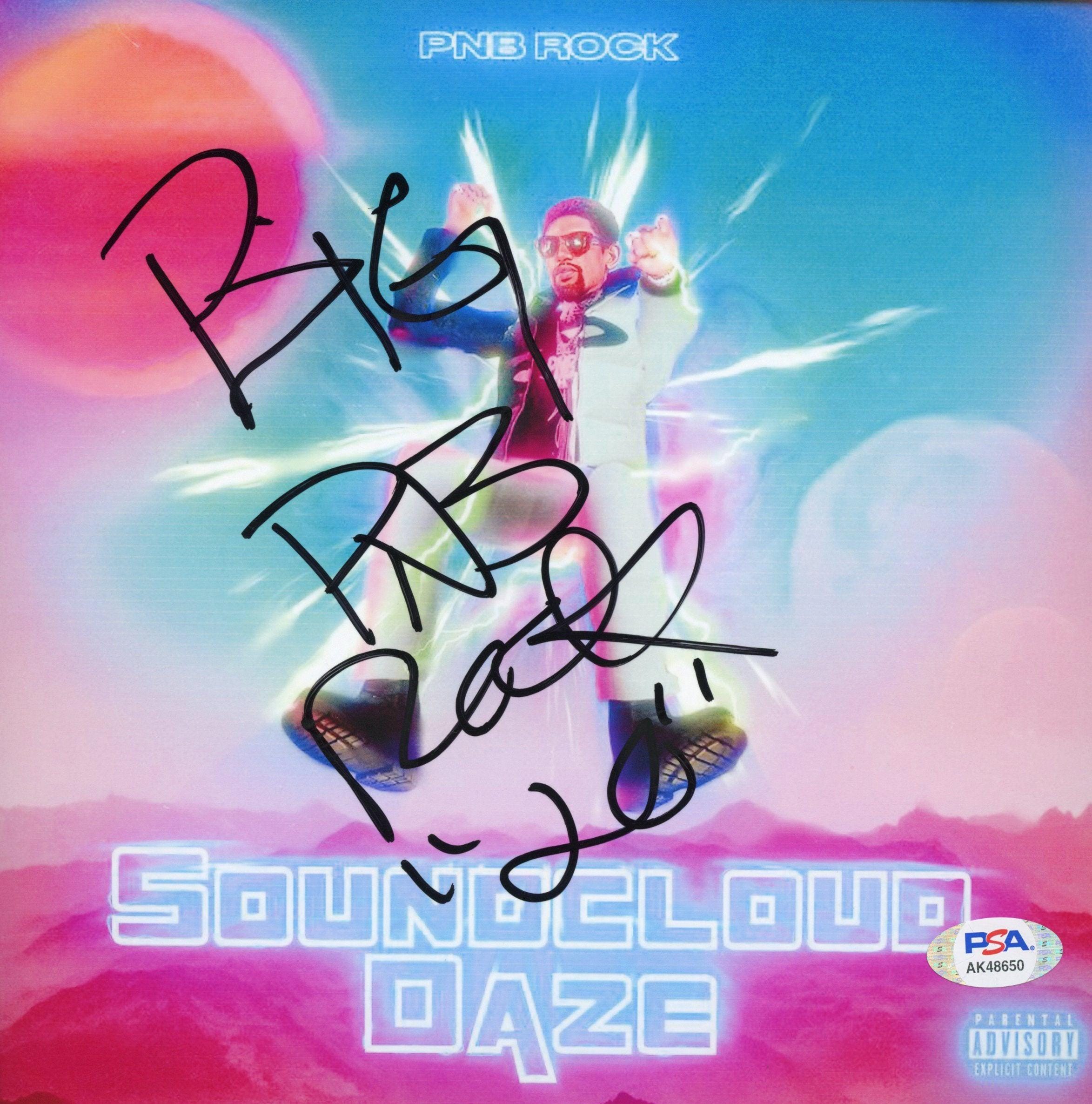 PNB Rock Signed Autographed 8x8 Photo "soundcloud Daze" PSA/DNA ...